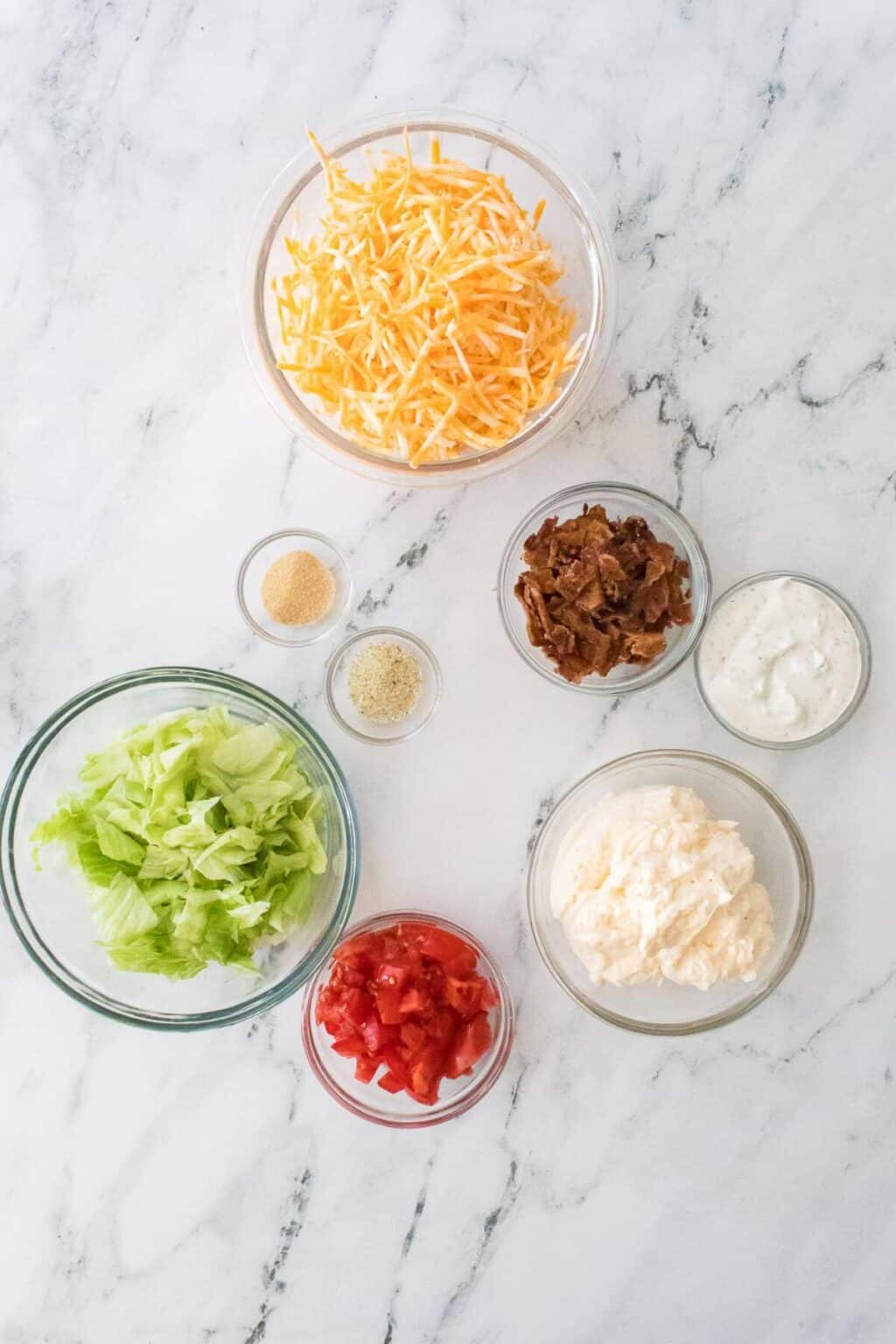Layered BLT Dip - Easy Made Dishes