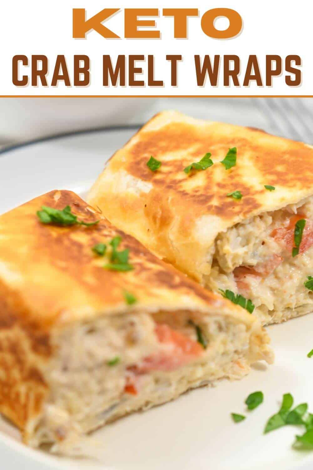 Keto Crab Melt Wraps - Easy Made Dishes