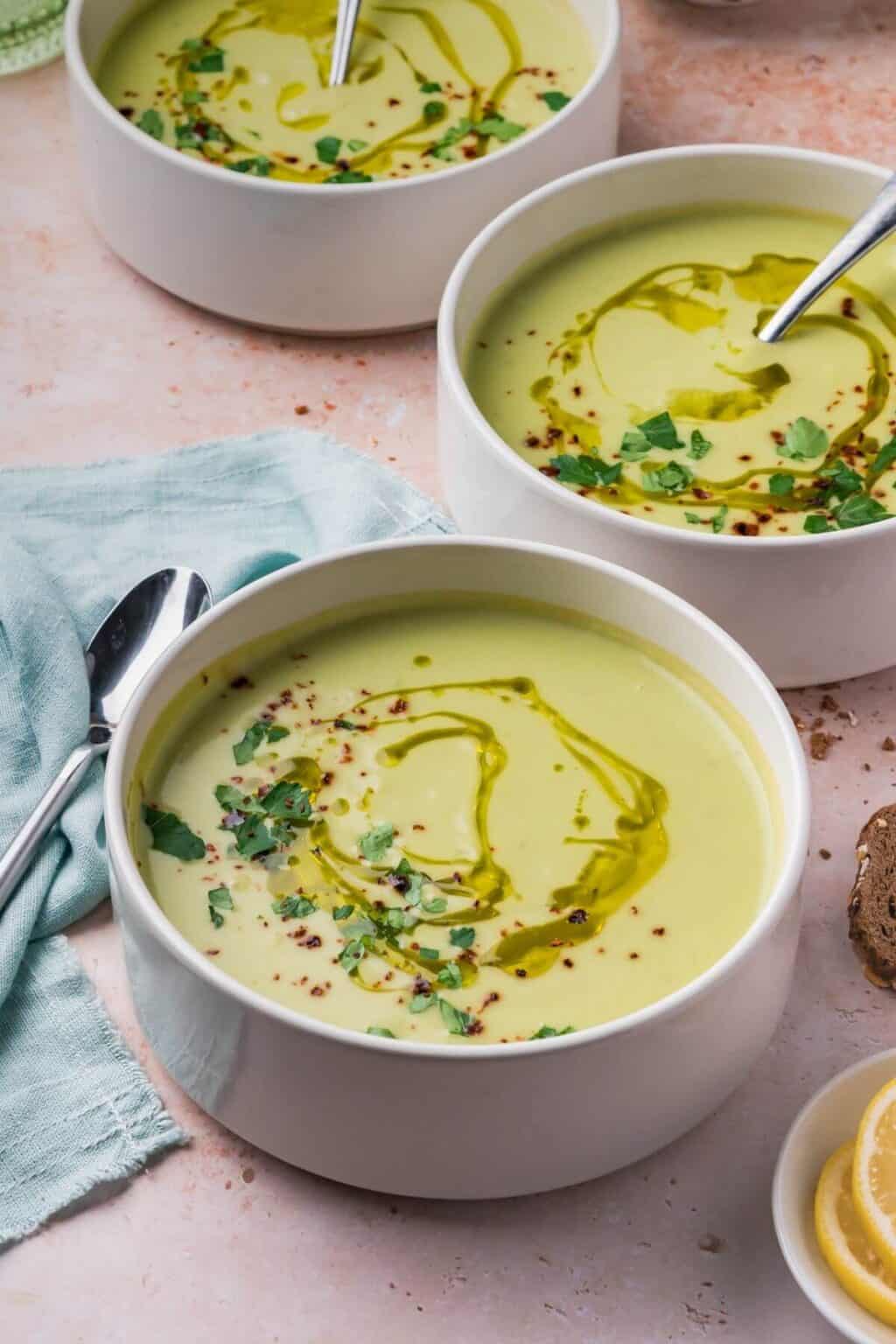Avocado Soup - Easy Made Dishes