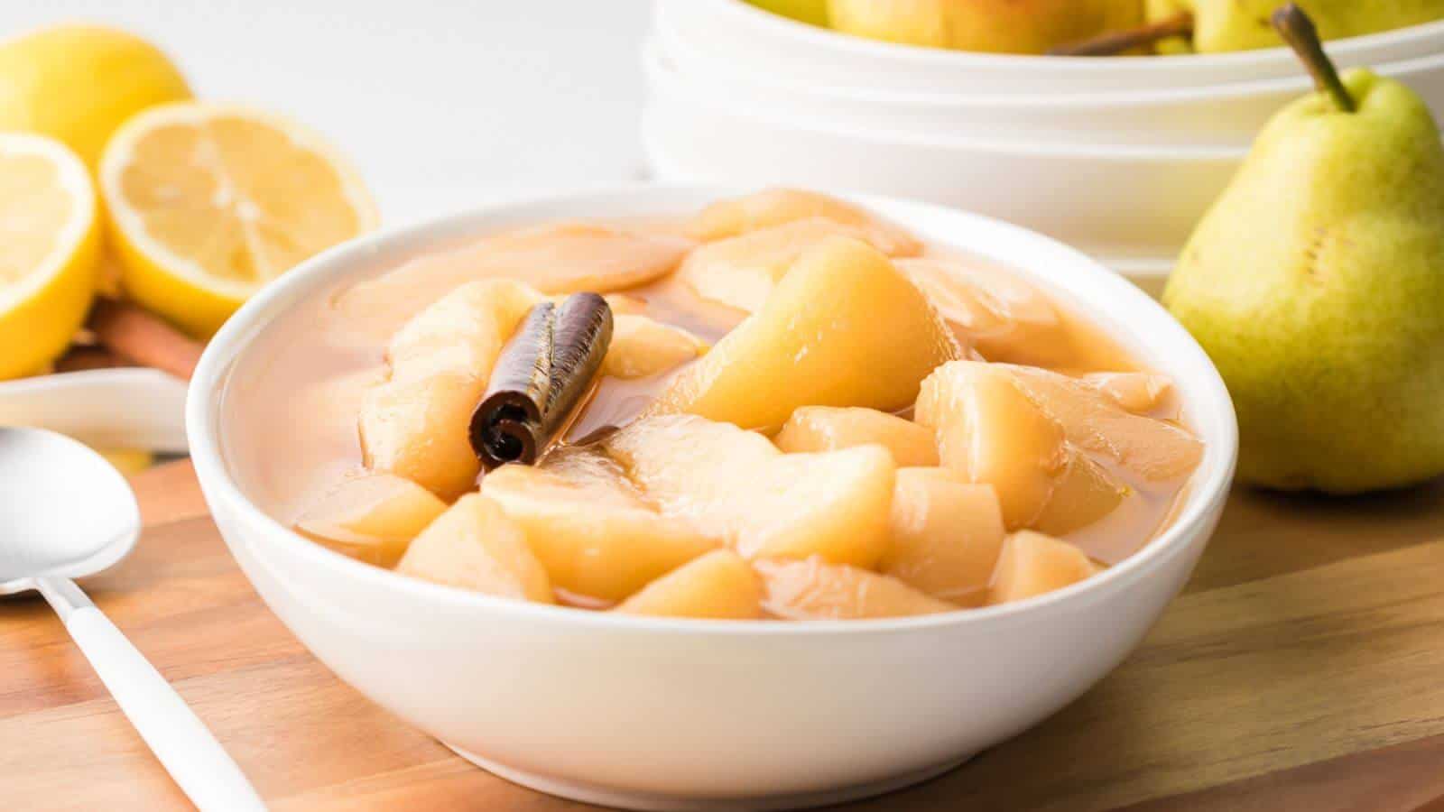 Stewed Pears - Easy Made Dishes